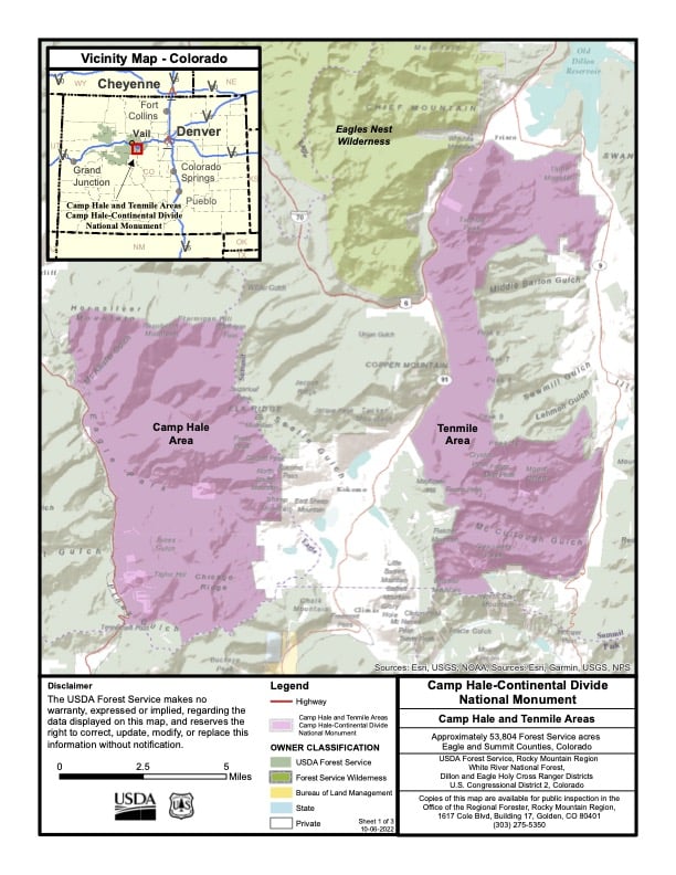 Under new management: What will the Camp Hale-Continental Divide ...